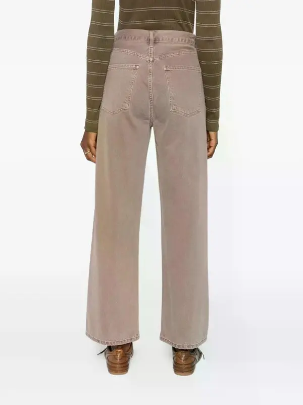 AGOLDE Button-fly Straight Leg Jeans