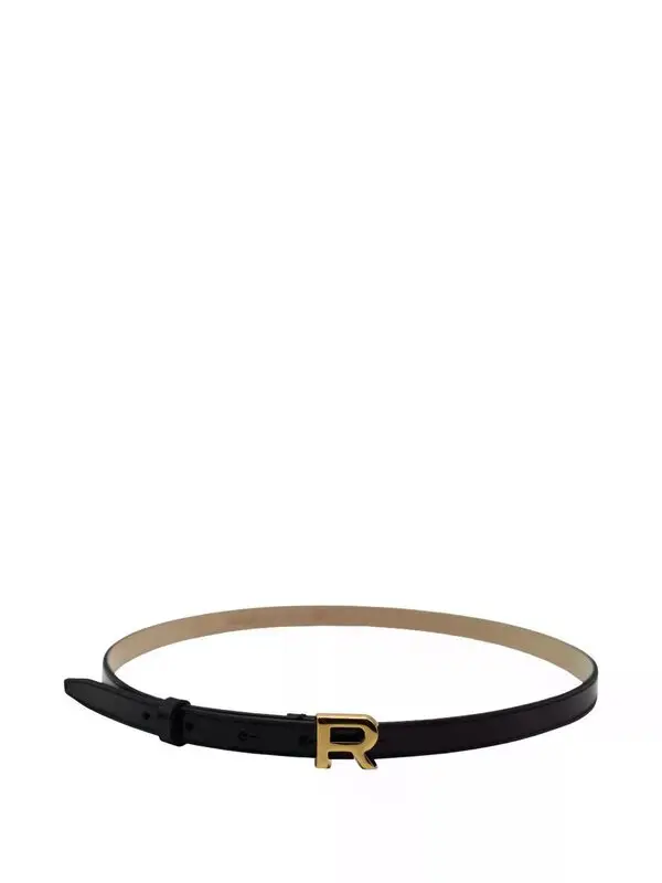 Rochas Logo-buckle Belt - Black