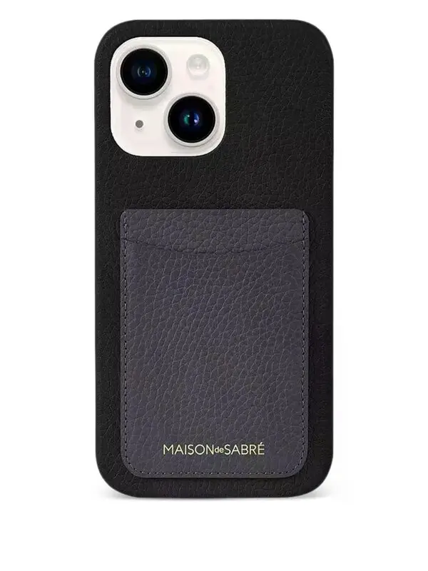 MAISON DE SABRE Card Phone Case - Black