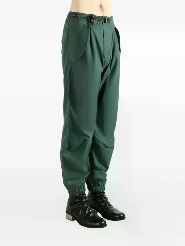 AND WANDER Belted-waist Track Pants
