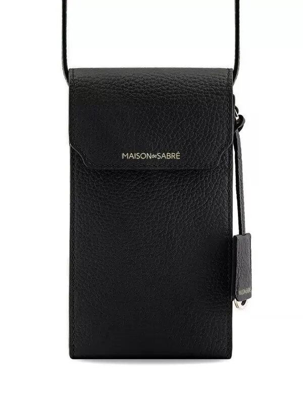 MAISON DE SABRE Flap Leather Phone Pouch