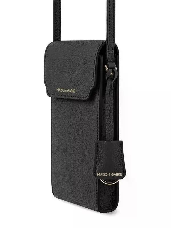 MAISON DE SABRE Flap Leather Phone Pouch