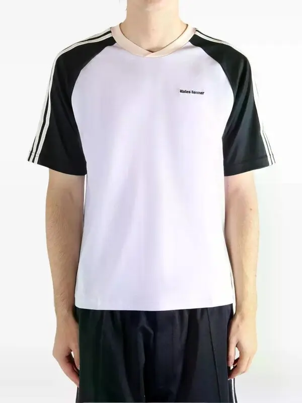 Adidas Stripe-detailing T-shirt