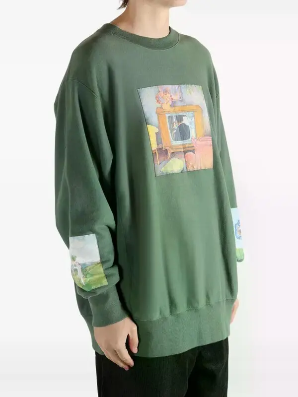 UNDERCOVERISM Graphic-print Cotton Sweatshirt