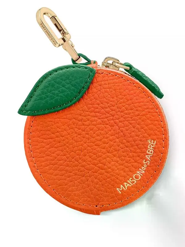 MAISON DE SABRE The Sabrémoji™ Fruit Coin Purse - Orange