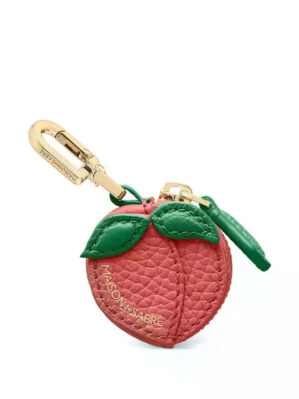 MAISON DE SABRE Peach Zip Charm - Pink