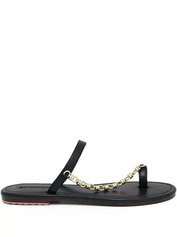 Mystique Chain-detail Leather Sandals