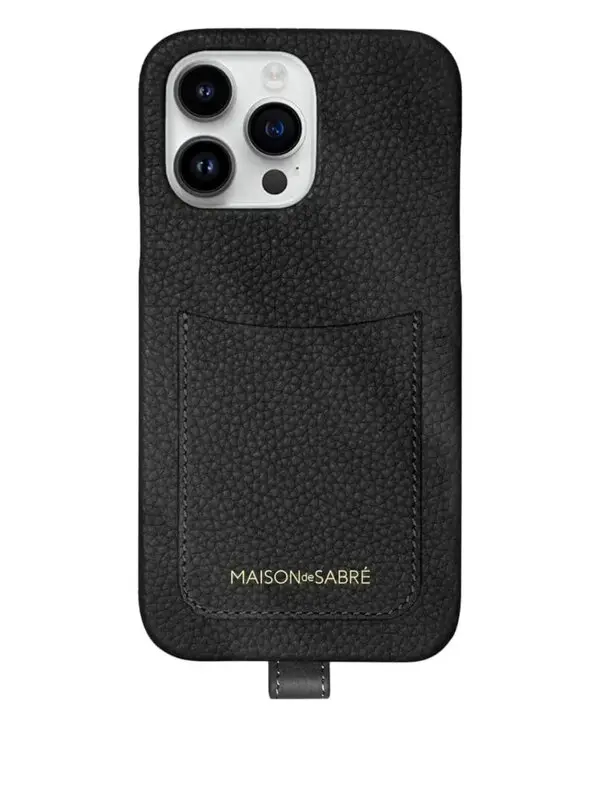 MAISON DE SABRE Sling Iphone 14 Pro Max Case - Black