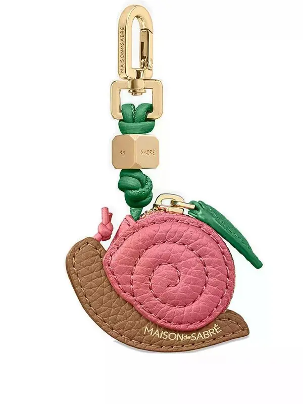 MAISON DE SABRE Leather Charm - Pink