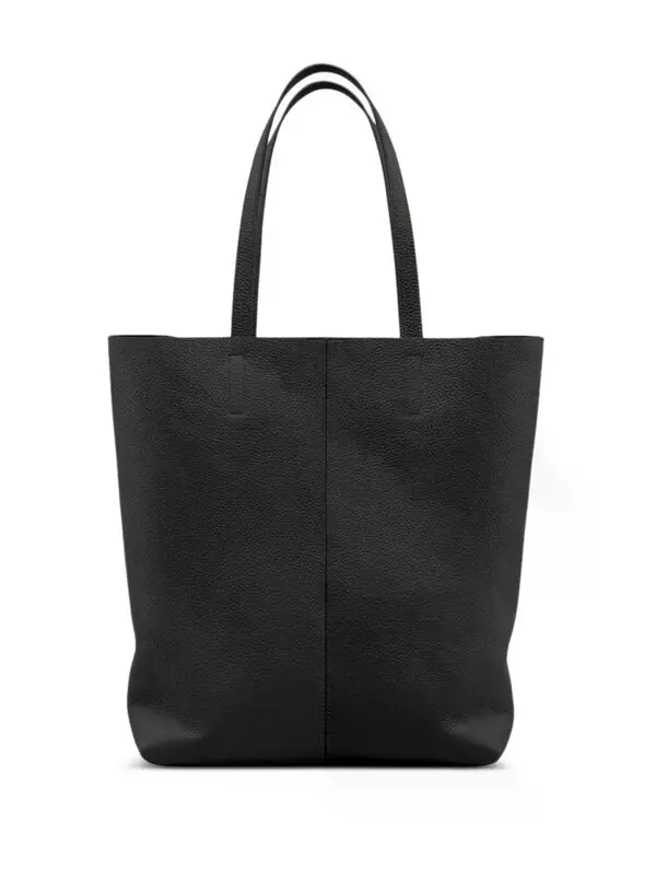 MAISON DE SABRE Tall Leather Tote - Black