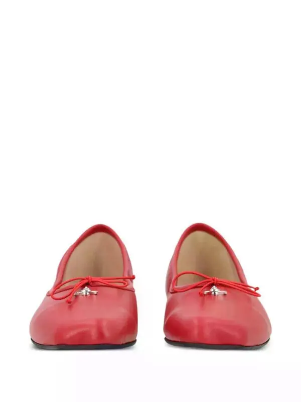 VIVIENNE WESTWOOD Orb-plaque Ballerina Flats