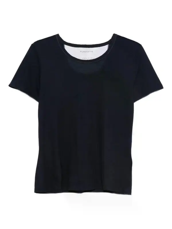 PUROTATTO Round-neck T-shirt
