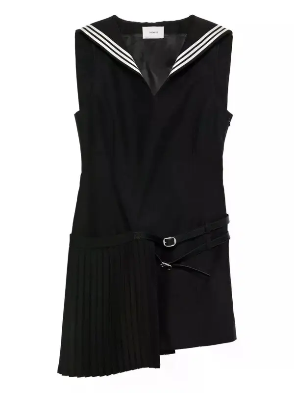 Coperni Pleated Mini Dress