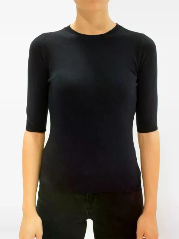LA ROSE Crew-neck Top