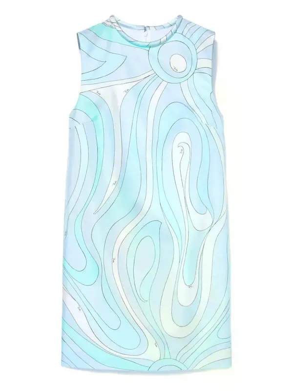 Emilio Pucci Marmo-print Mini Dress