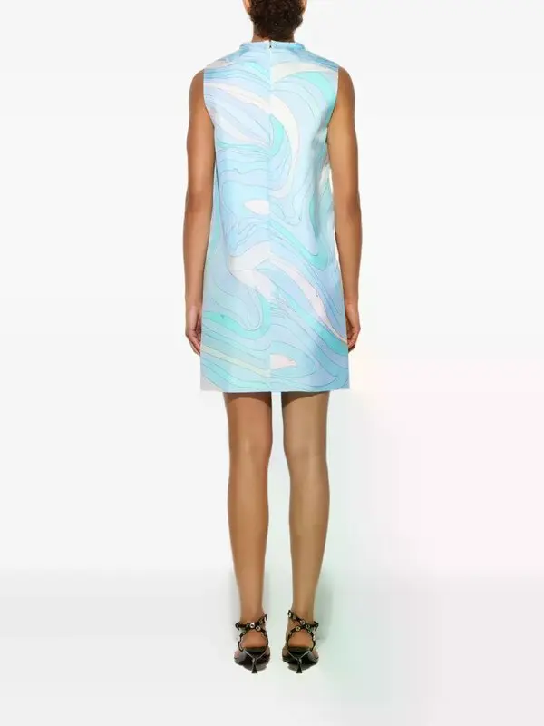 Emilio Pucci Marmo-print Mini Dress