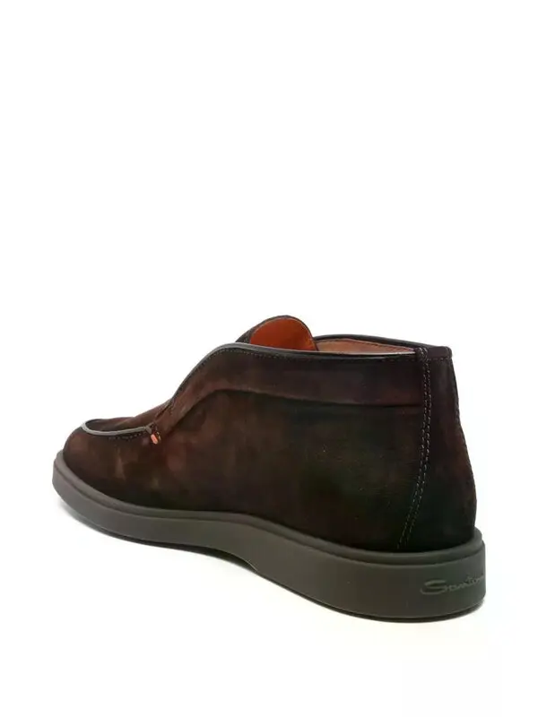Santoni Suede Desert Boots - Brown