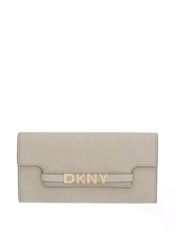 Dkny Logo-lettering Wallet - Neutrals