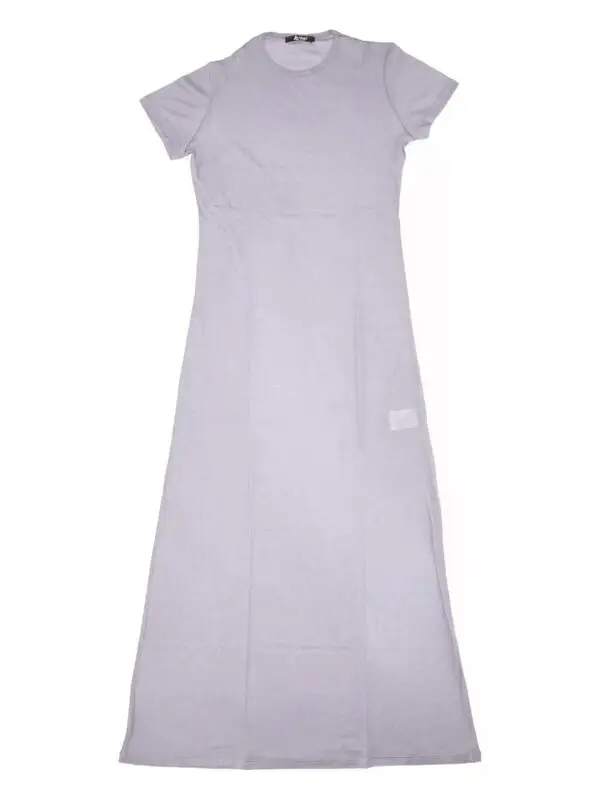 LA ROSE Crew-neck Midi Dress