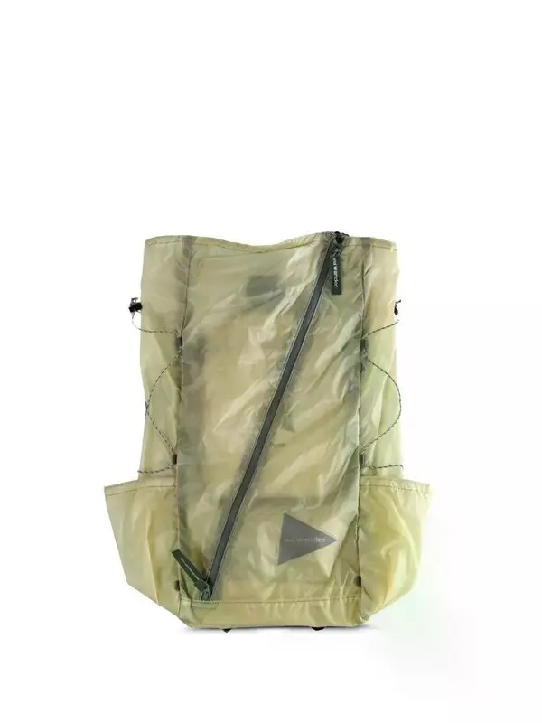 AND WANDER Zip-fastening Backpack - Neutrals