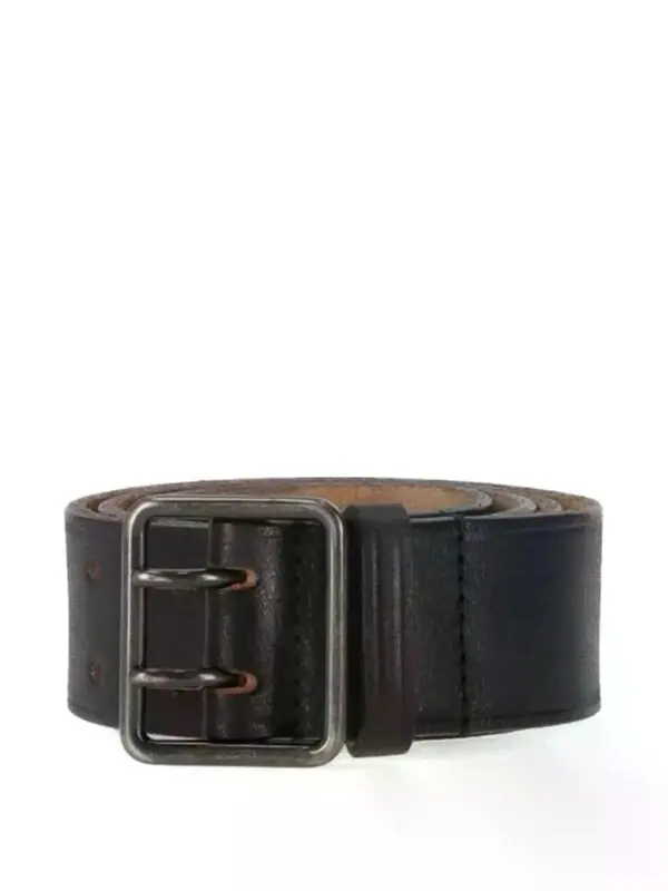 Dsquared2 Perforated Leather Belt - Black