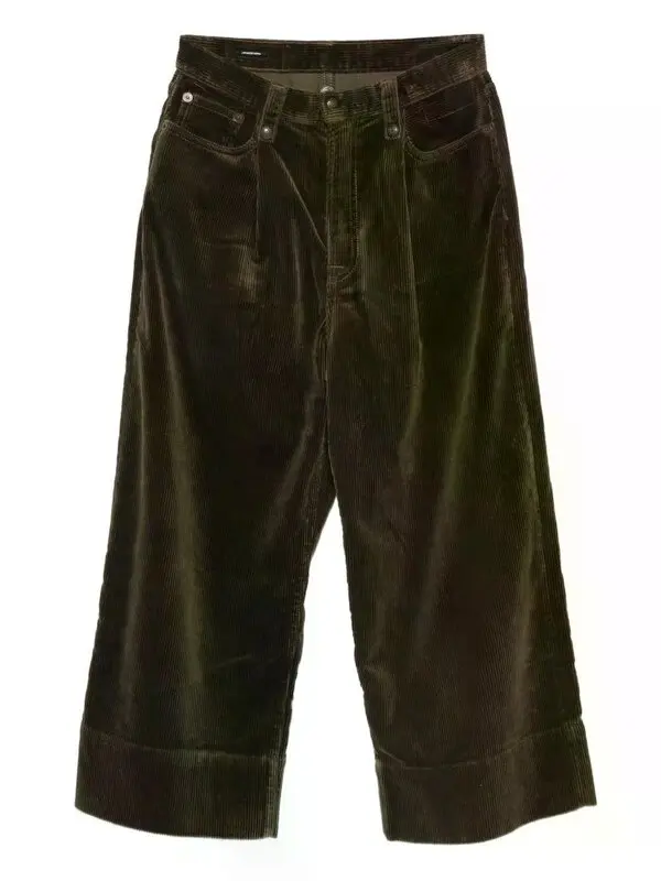 R13 Pleated Corduroy Denim