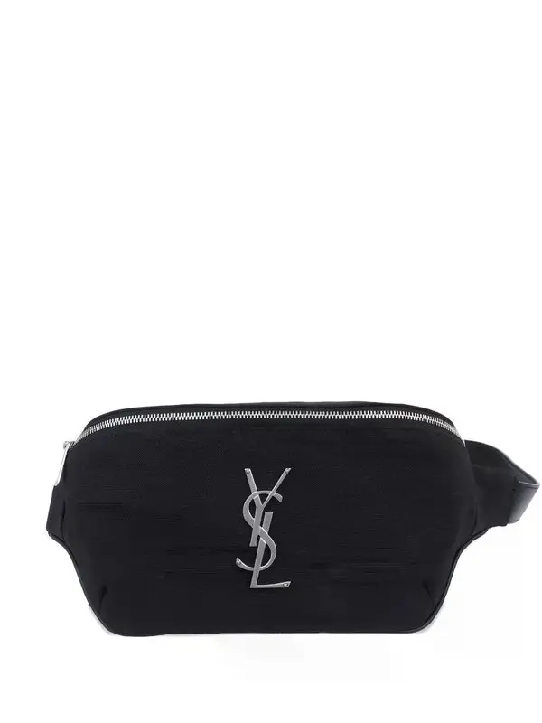 Saint Laurent Logo Belt Bag - Black