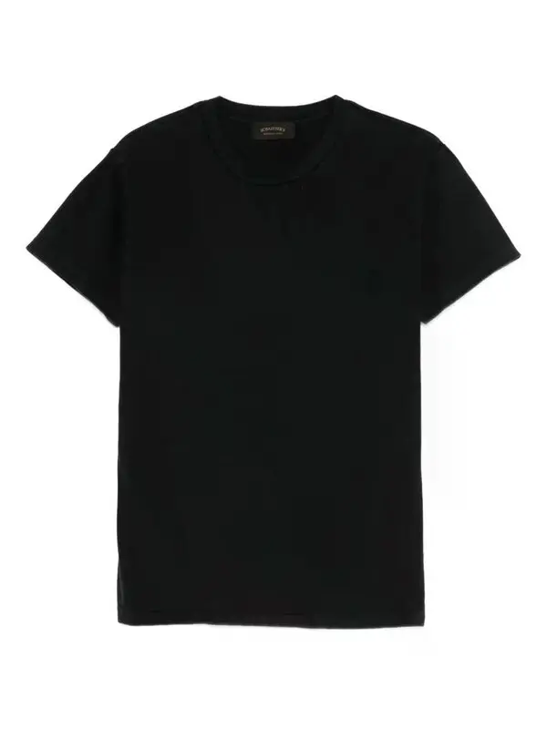 SCHAEFFER'S GARMENT HOTEL Crewneck T-shirt - Black