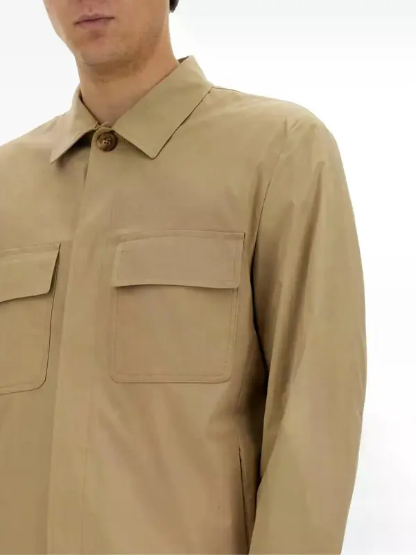 LARDINI Flap-pocket Shirt