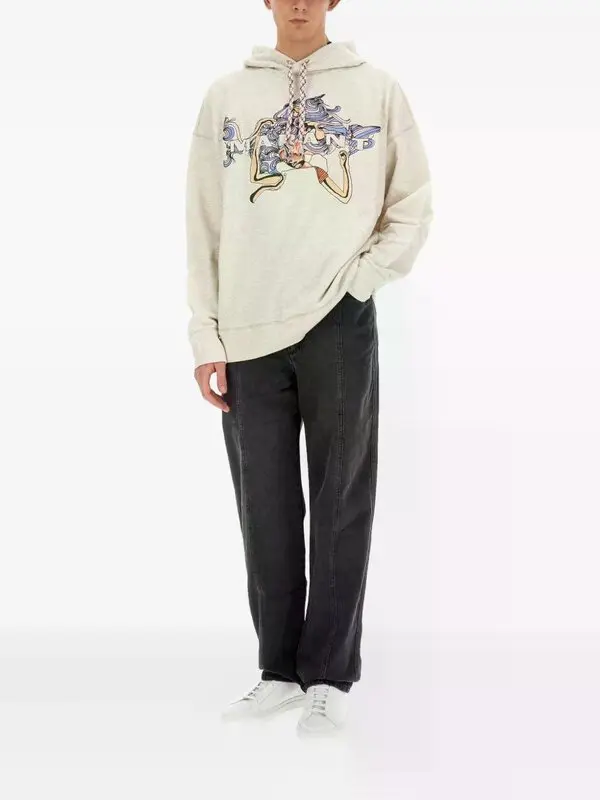 MARANT Graphic Print Hoodie