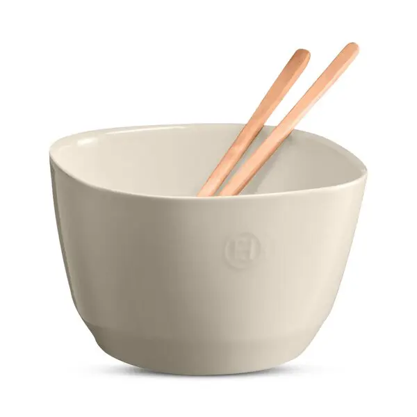 EMILE HENRY 2.5 Quart Salad Bowl - Clay