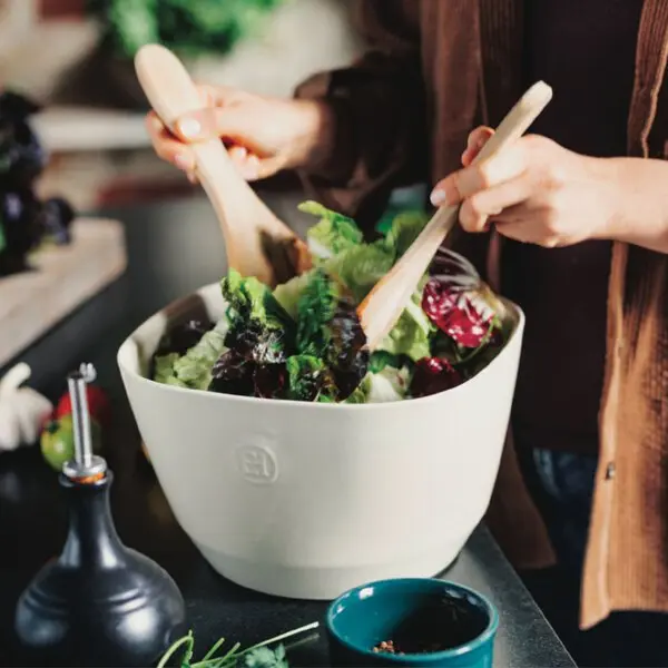 EMILE HENRY 2.5 Quart Salad Bowl - Clay