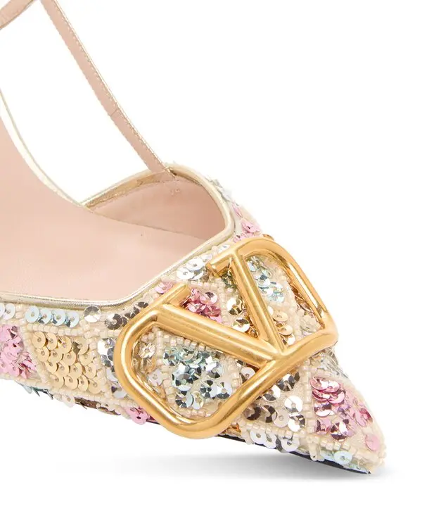 Valentino Garavani Slingback Pumps - Multi