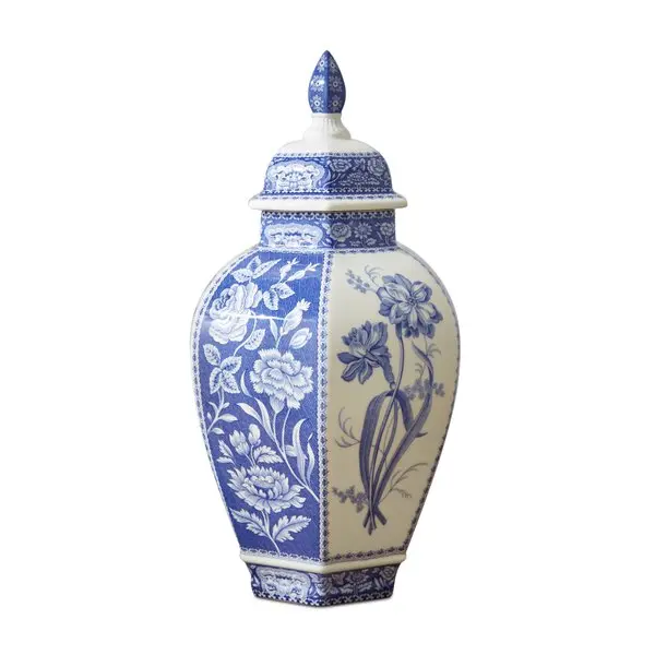 SPODE Blue Room Floral Ginger Jar