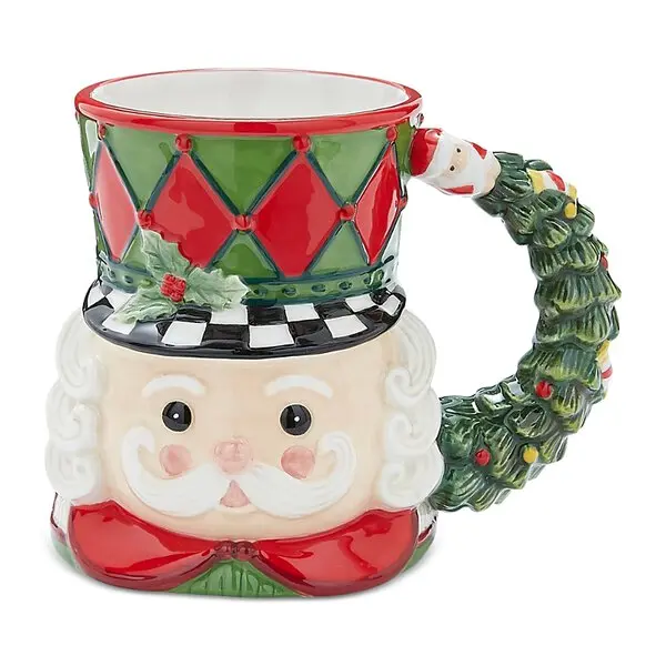 SPODE Christmas Tree Nutcracker Toby Mug