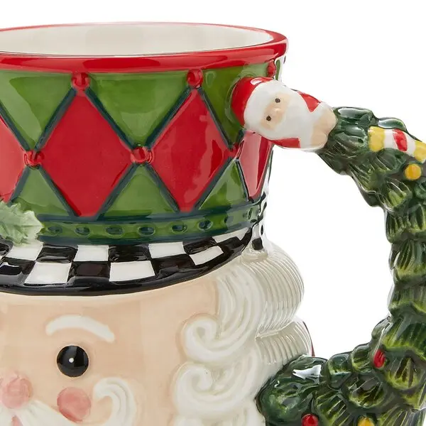 SPODE Christmas Tree Nutcracker Toby Mug