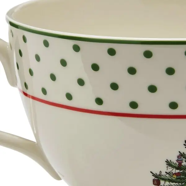 SPODE Christmas Tree Polka Dot Jumbo Cup