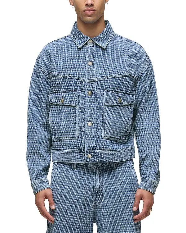 Hudson Jeans Jacquard Trucker Jacket
