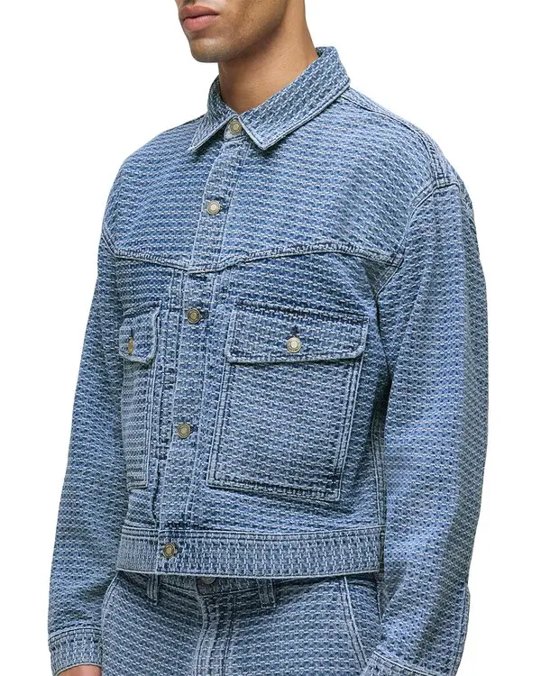 Hudson Jeans Jacquard Trucker Jacket