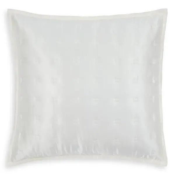 Gingerlily Silk Windsor Sham, Euro - Ivory
