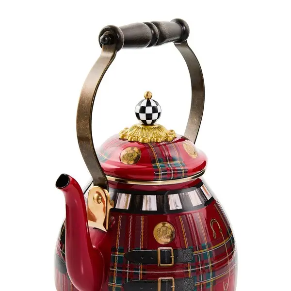 MACKENZIE-CHILDS The Kilted 2 Quart Tea Kettle