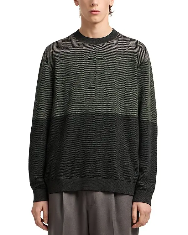Emporio Armani Wool Sweater - Solid Medium