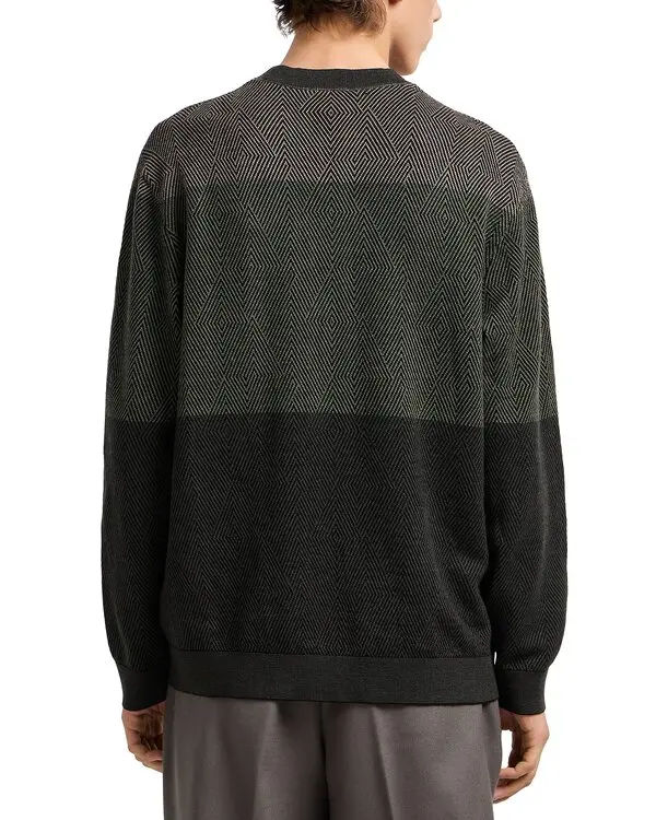 Emporio Armani Wool Sweater - Solid Medium