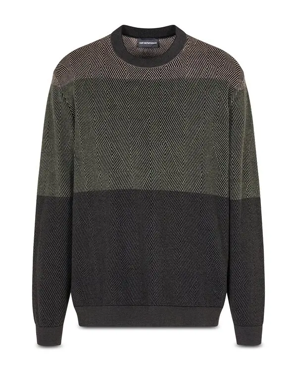 Emporio Armani Wool Sweater - Solid Medium