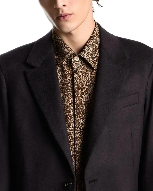 Emporio Armani Regular Fit Cashmere Blazer