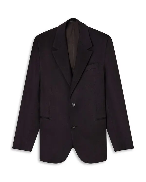 Emporio Armani Regular Fit Cashmere Blazer