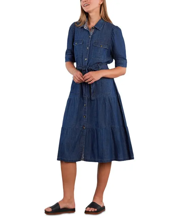 BILLY T Dreamer Belted Shirtdress