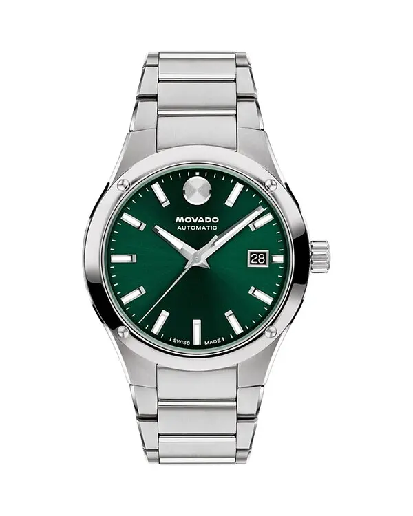 Movado Museum Imperiale Watch - Green/silver