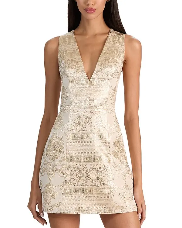 Alice + Olivia Gold Dresses For | Editorialist