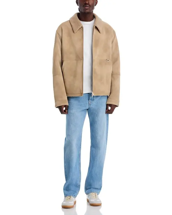 REPRESENT Faux Shearling Jacket - Cafe